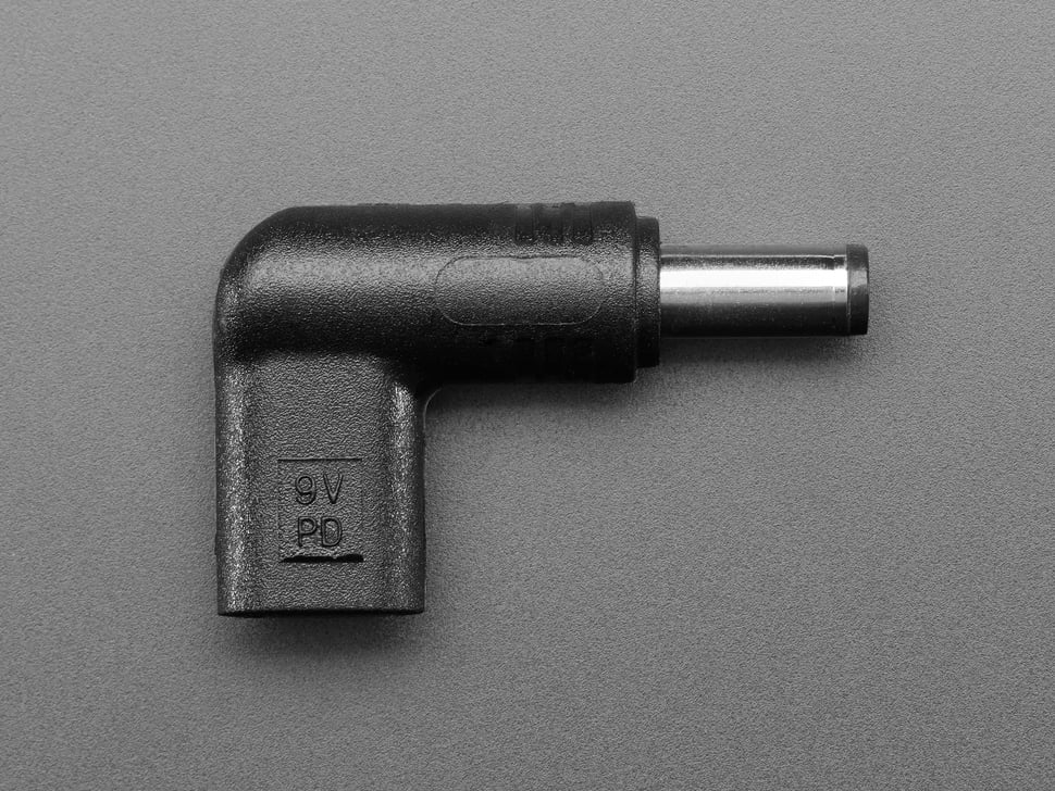 Buy USB Type C PD to 5.5mm/2.1mm Barrel Jack Adapter ADA6031 Adafruit
