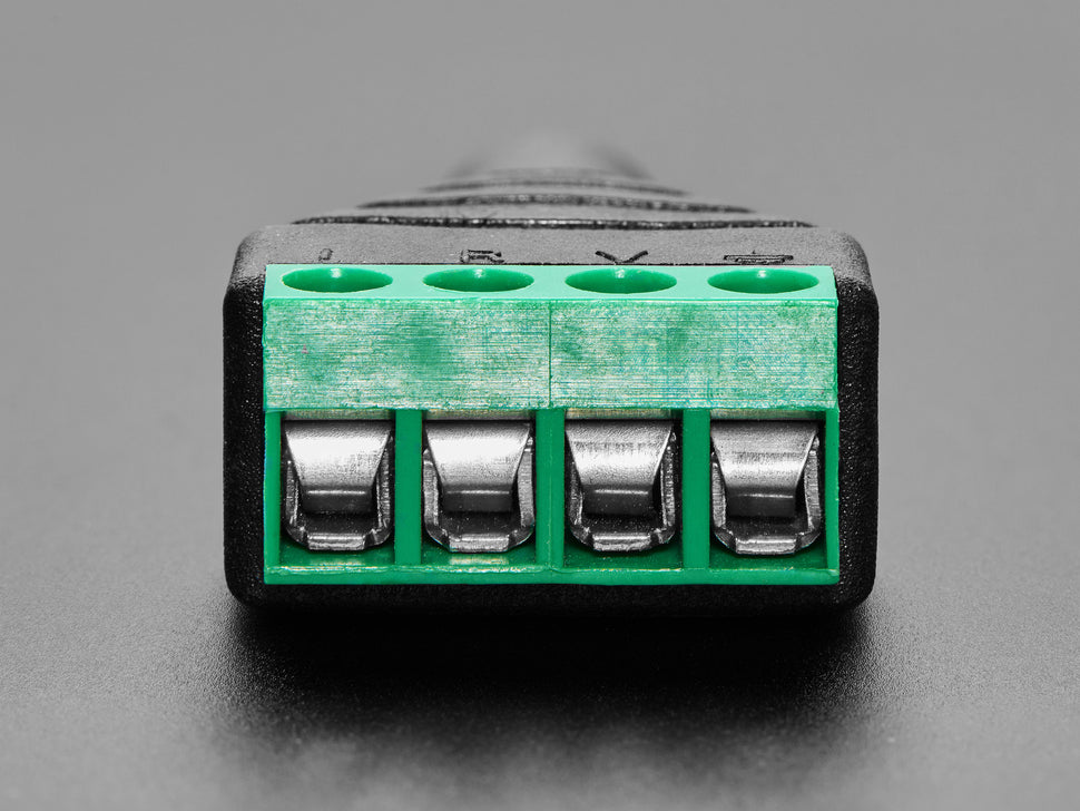 Buy 2.5mm (3/32") 4-Pole (TRRS) Audio Jack Terminal Block ADA6438 Adafruit