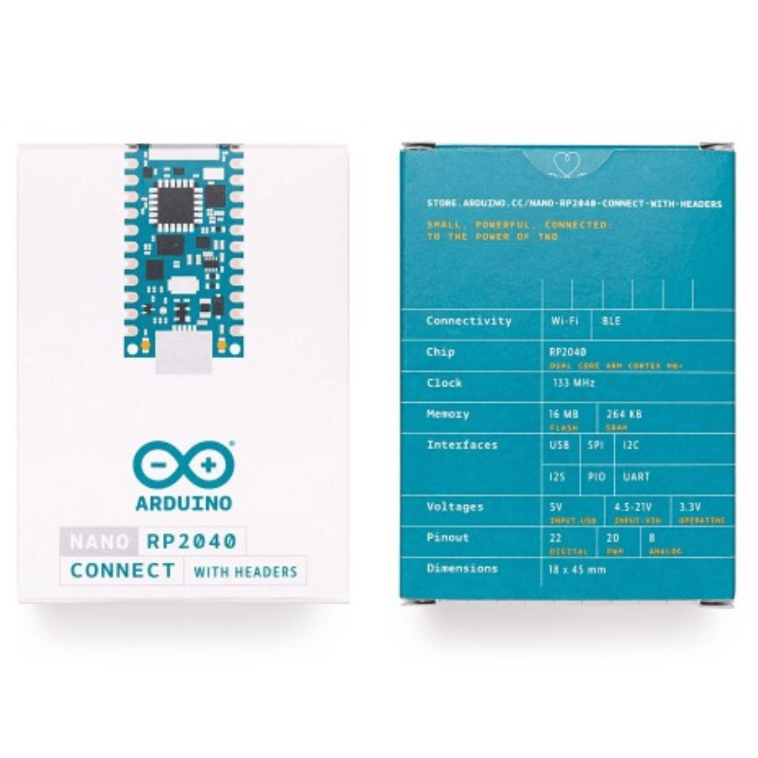 Buy Arduino Nano RP2040 Connect with headers ARD-ABX00053 Arduino AG